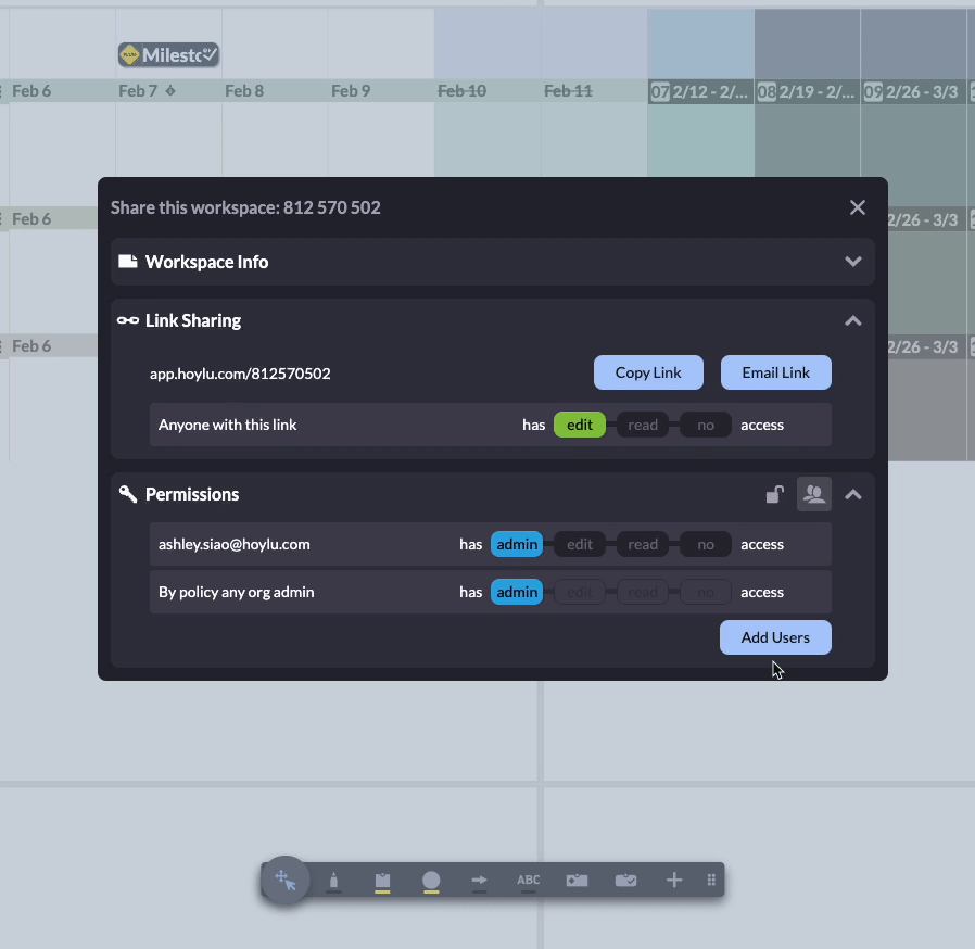 Add And Assign Users In A Pull Plan Hoylu 