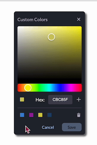 Custom Colors & Color Palettes – Hoylu