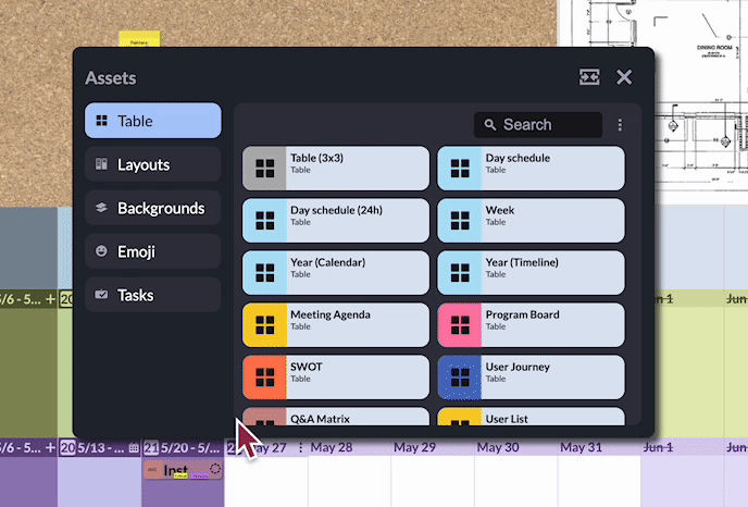 Assets Panel – Hoylu