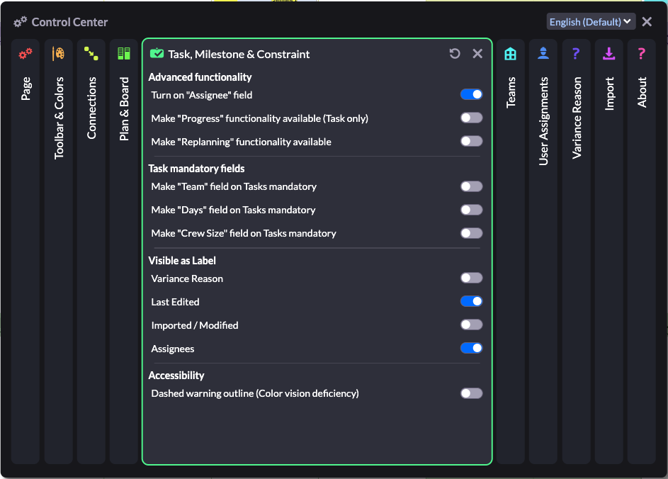 Control Center – Hoylu