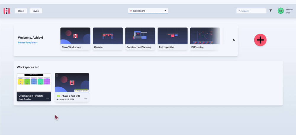 Organization Templates – Hoylu