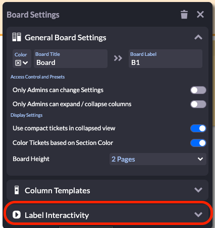Interactive Labels – Hoylu